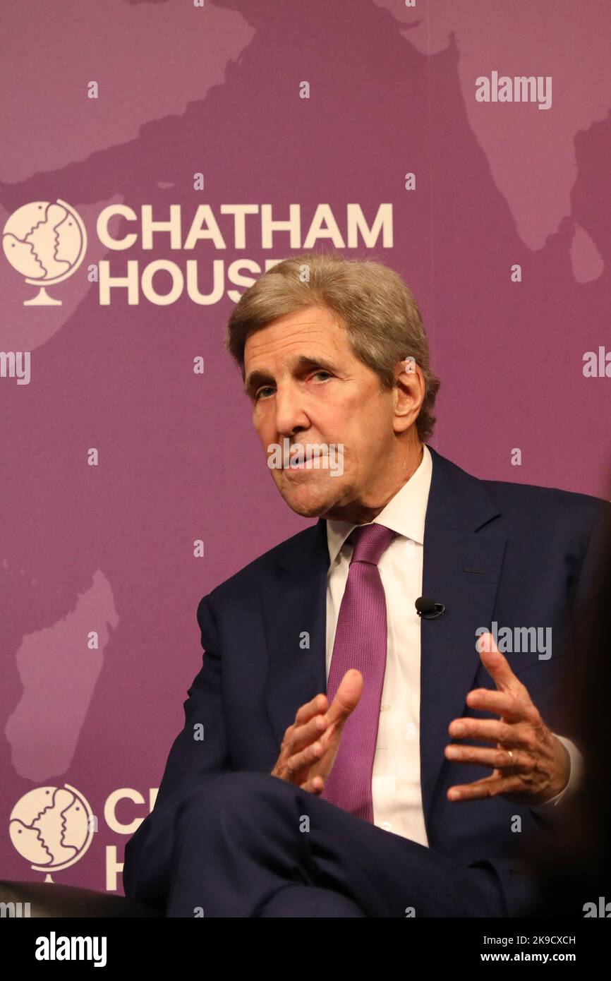 US Special Presidential Envoy for Climate John Kerry, speaking at ...