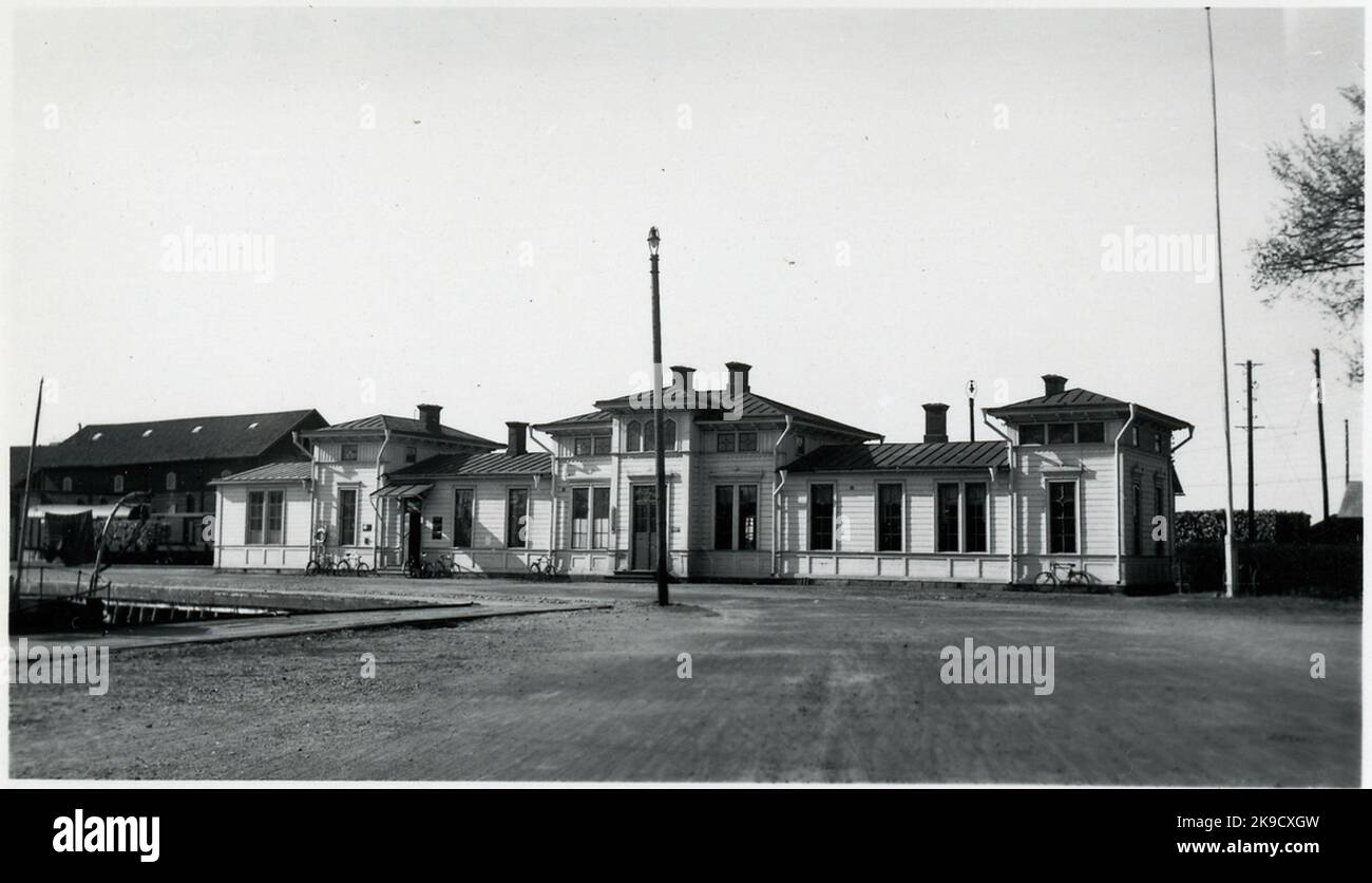 The station house Stock Photo - Alamy