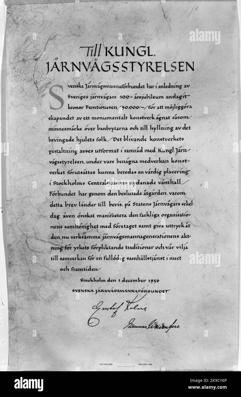 Royal funding Black and White Stock Photos & Images - Alamy