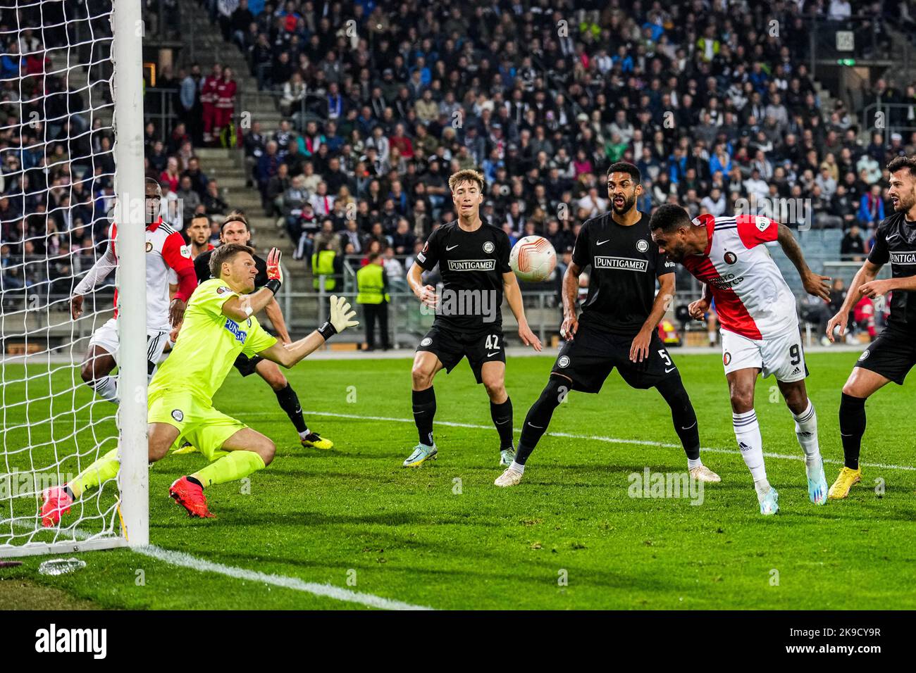 Graz - Danilo Pereira da Silva of Feyenoord during the match between SK ...