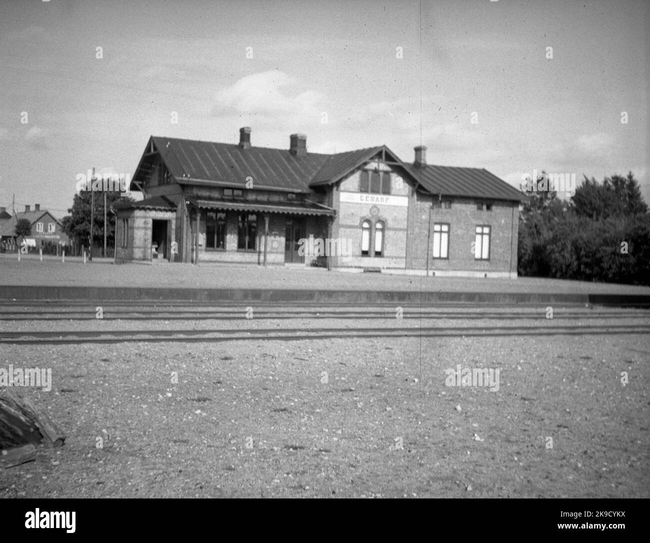 Genarp railway station Stock Photo - Alamy