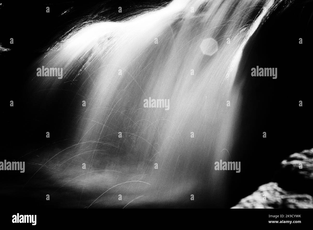 Water stream flow Black and White Stock Photos & Images - Alamy