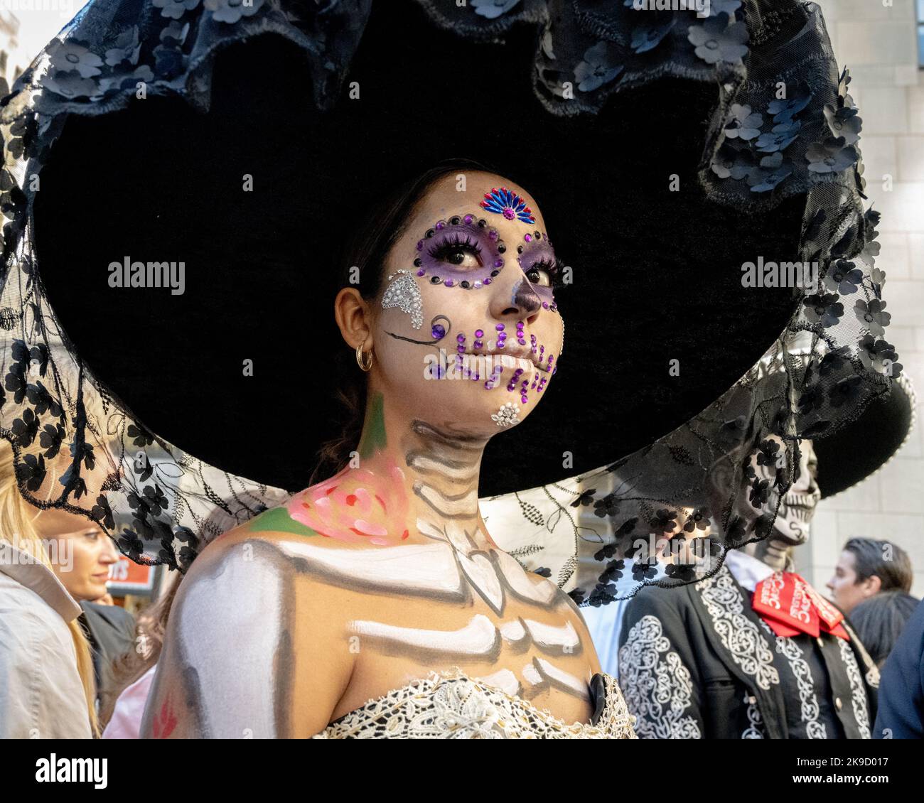 New York, USA. 27th Oct, 2022. Traditional "Catrin" and "Catriana" (L ...