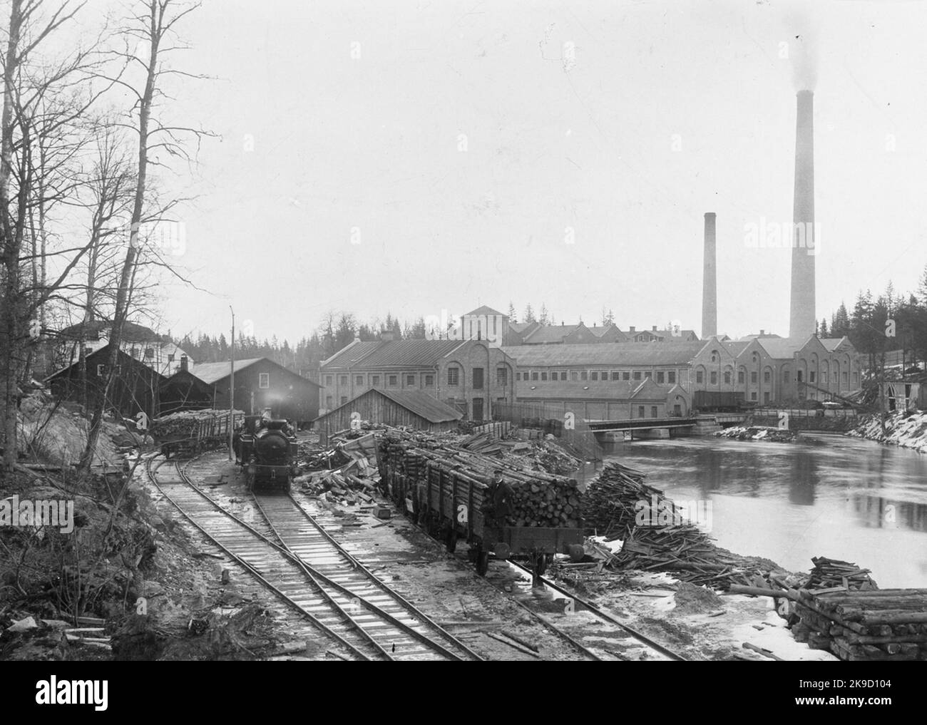 The paper mill museum Black and White Stock Photos & Images - Alamy