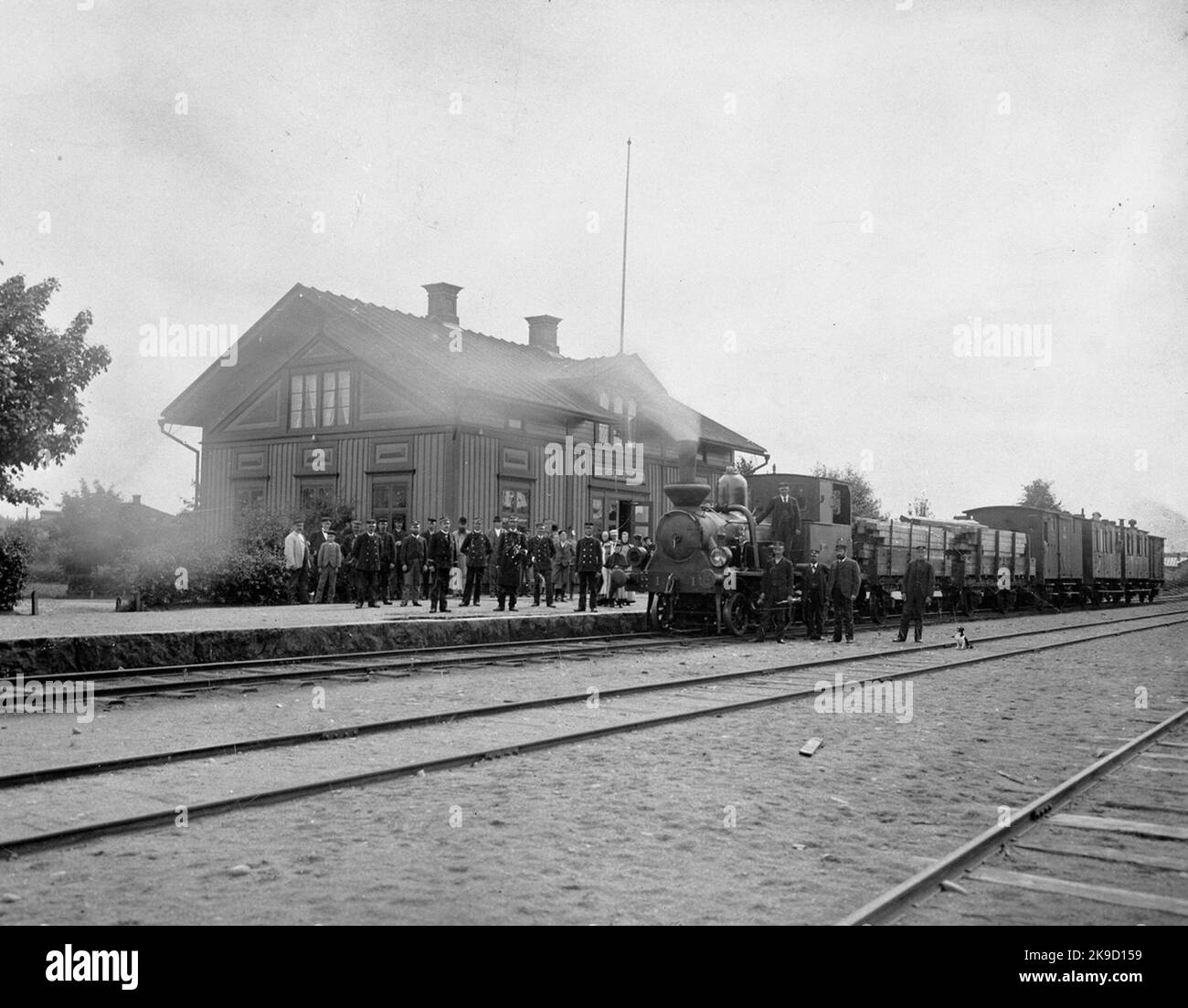 Kinds Härads Railway, Khdj Lok 1 "Kind Stock Photo - Alamy
