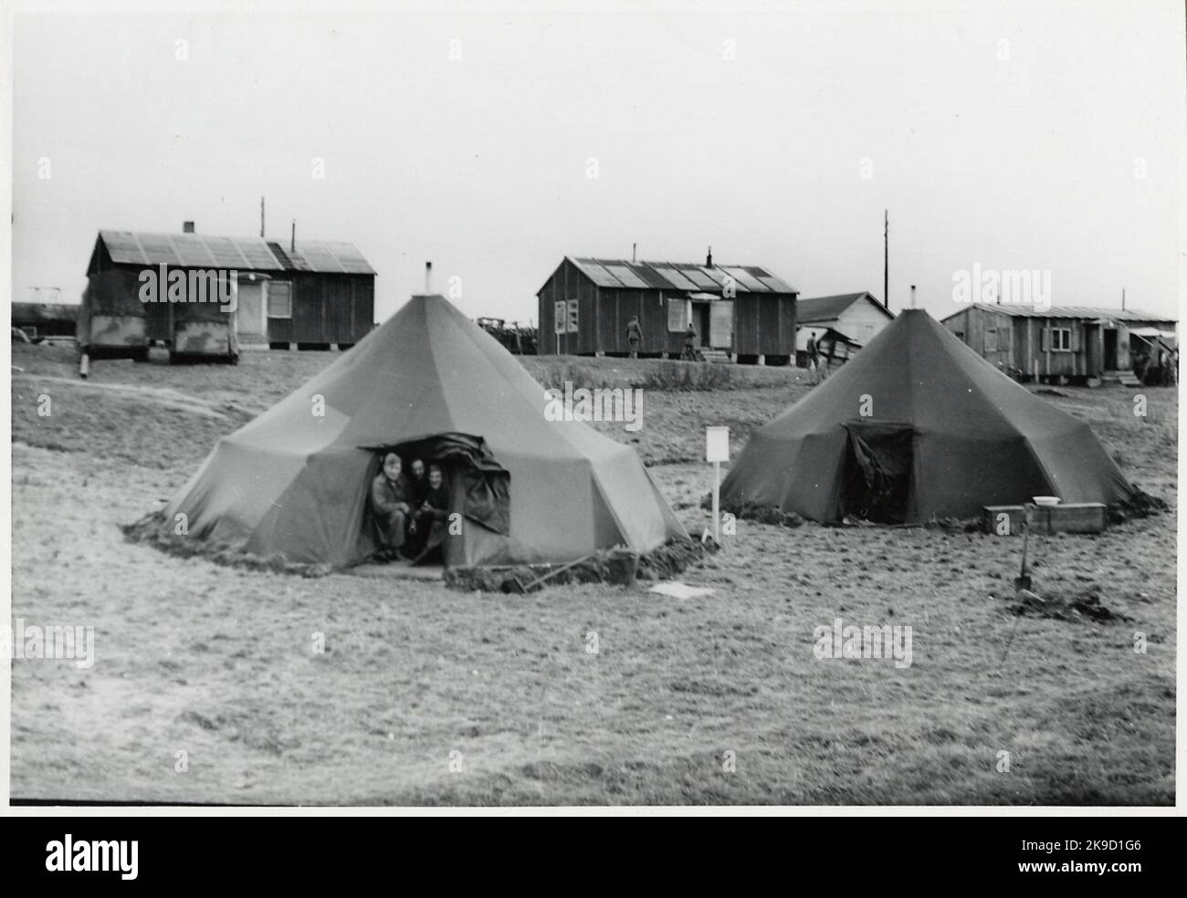 Picture taken in connection with the evacuation of Finnish refugees in ...