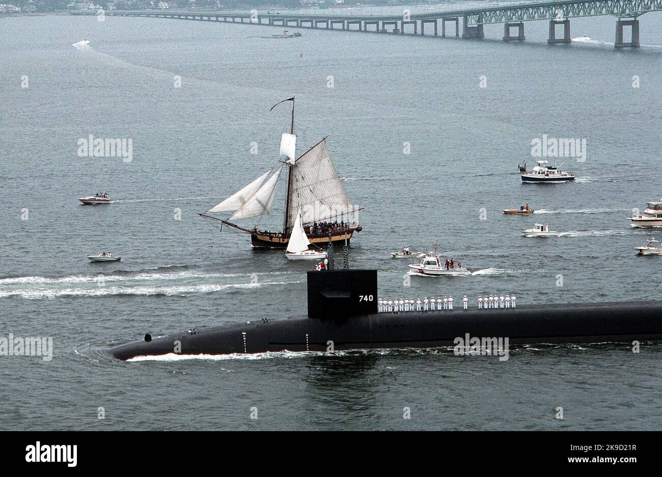 USS Rhode Island (SSBN-740) United States Navy Ohio-class ballistic ...