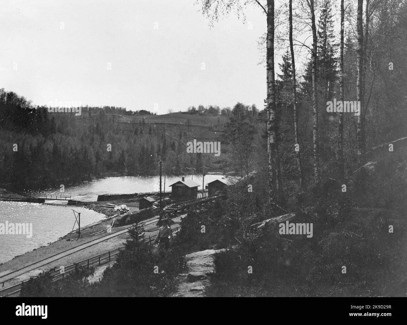 Hultafors, first station. The station was put into operation in 1894 ...