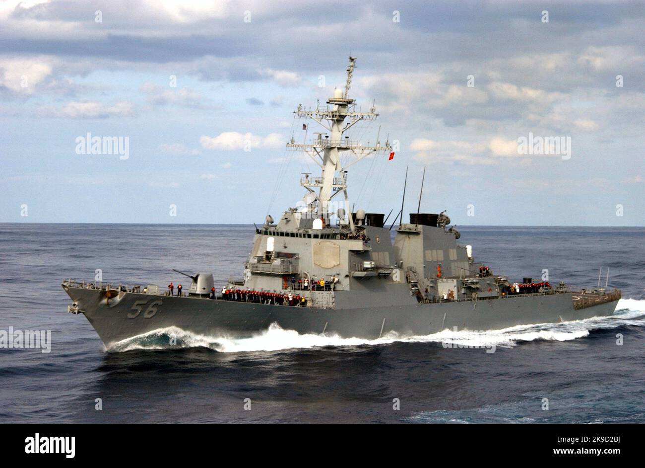 The guided missile destroyer USS John S. McCain (DDG 56) U.S. Navy ...