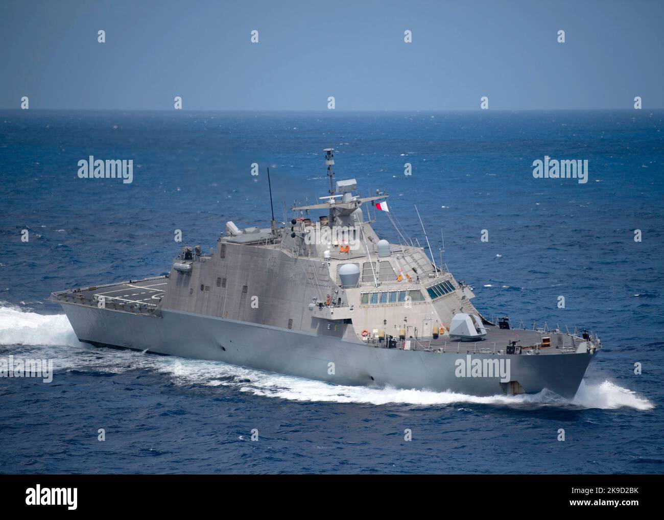 The Freedom-variant littoral combat ship USS Little Rock (LCS 9). U.S ...