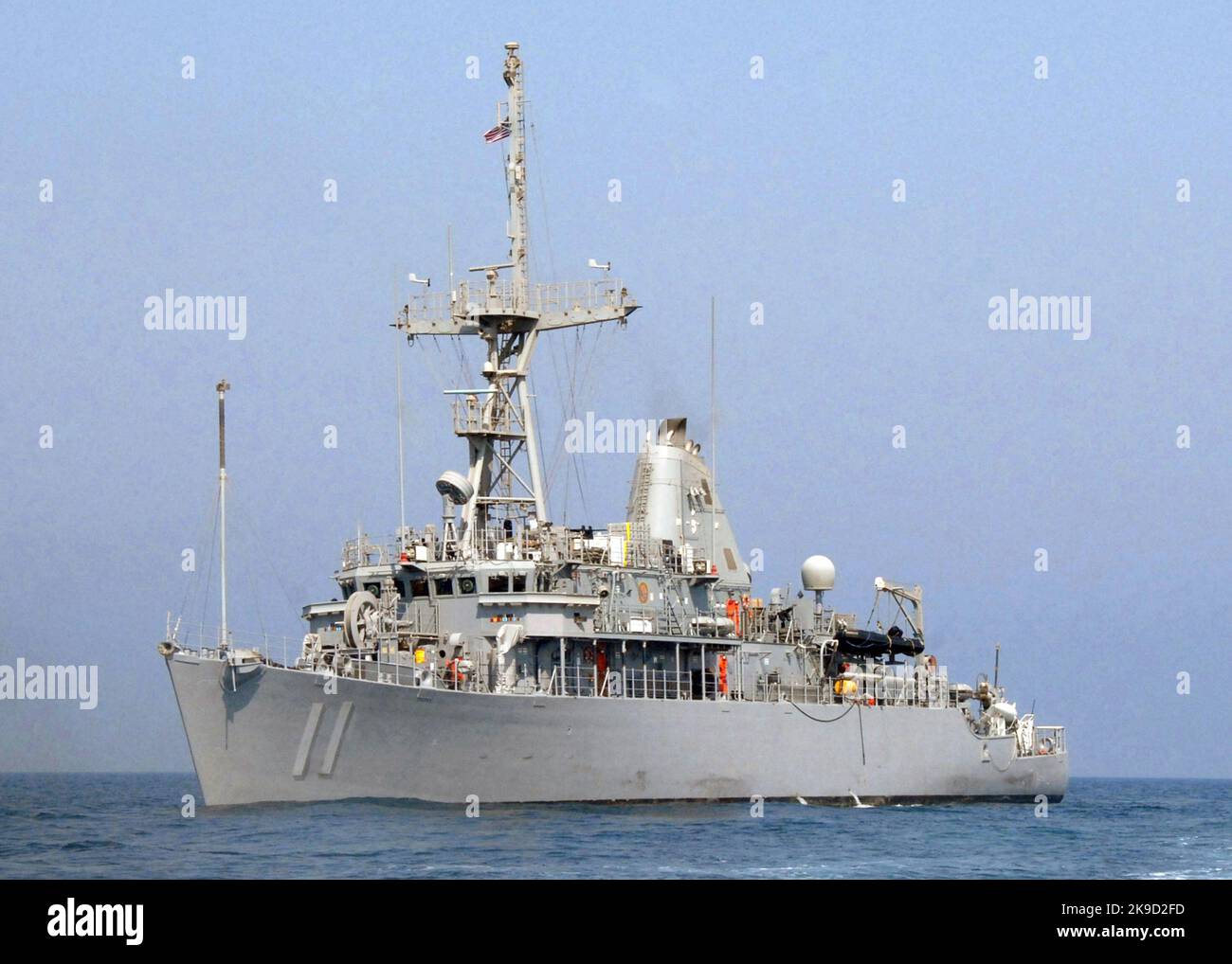 Mine warfare ship USS Gladiator (MCM 11) U.S. Navy Stock Photo - Alamy