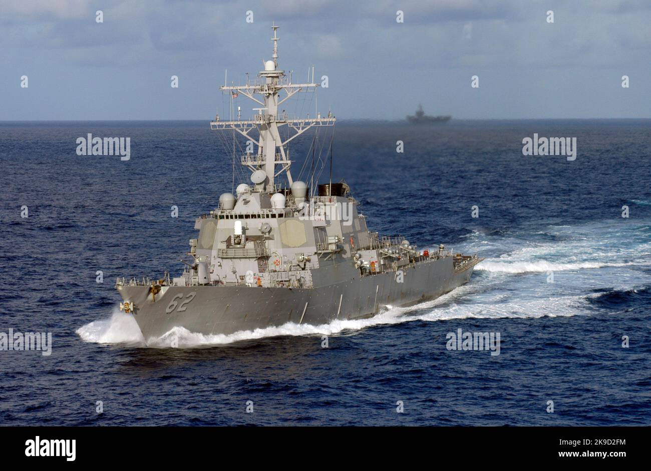The guided missile destroyer USS Fitzgerald (DDG 62) U.S. Navy Stock ...