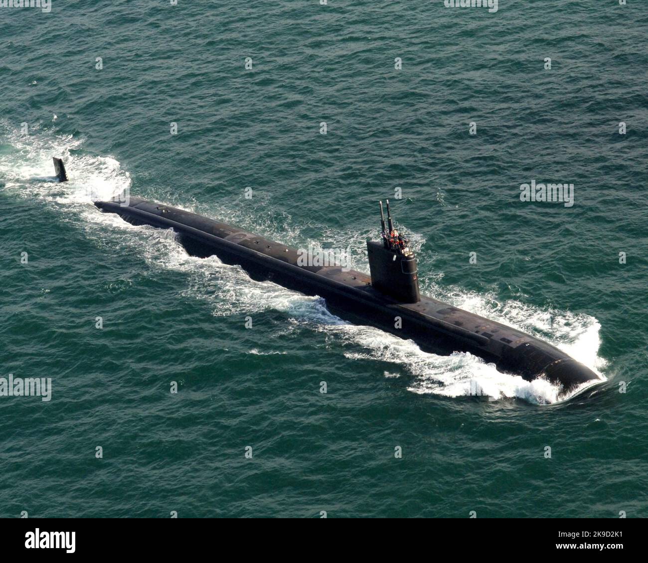 The Los Angeles-class fast attack submarine USS Asheville (SSN 758), U ...