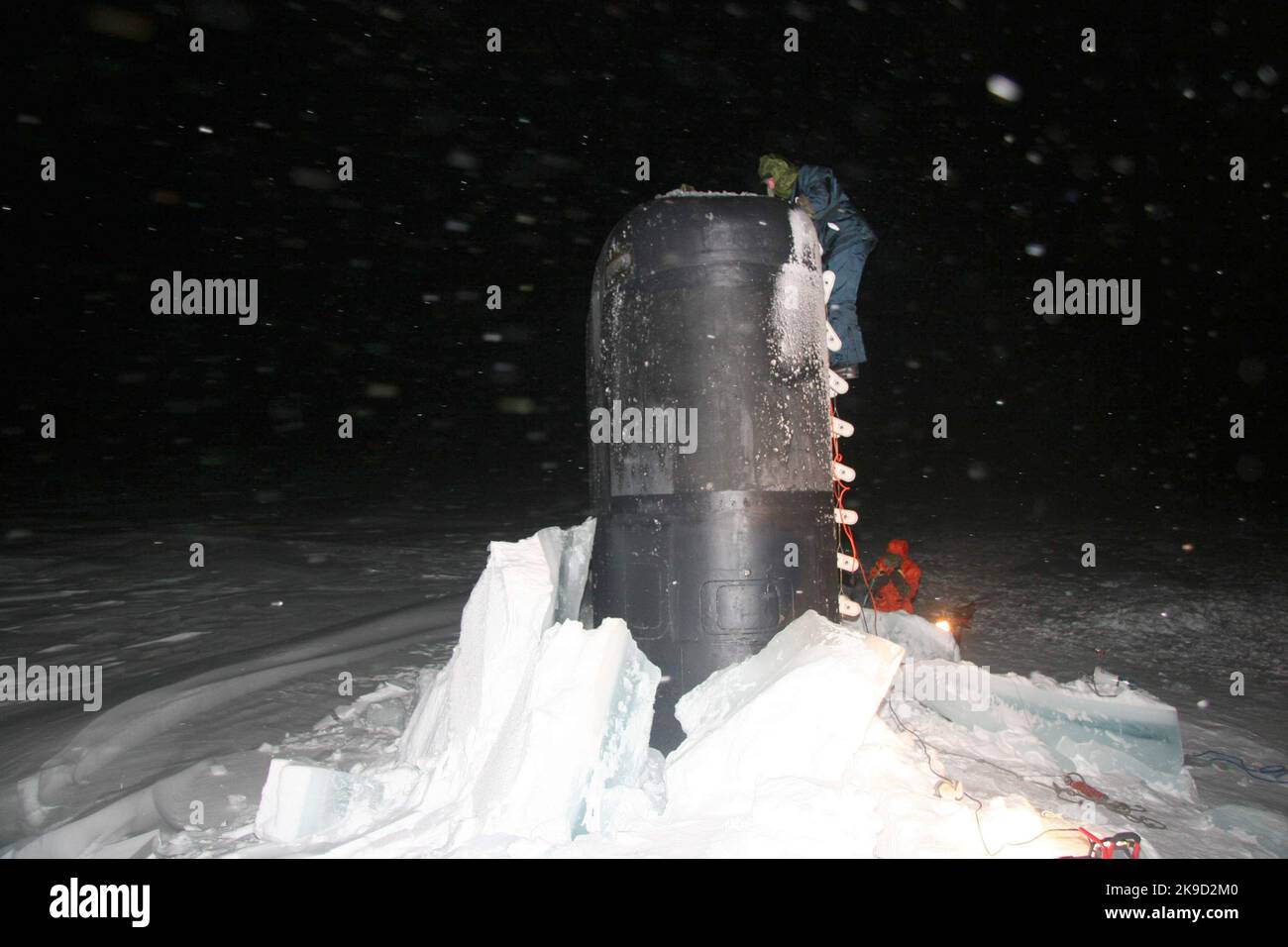 USS Charlotte (SSN-766), a Los Angeles-class submarine seen at North ...