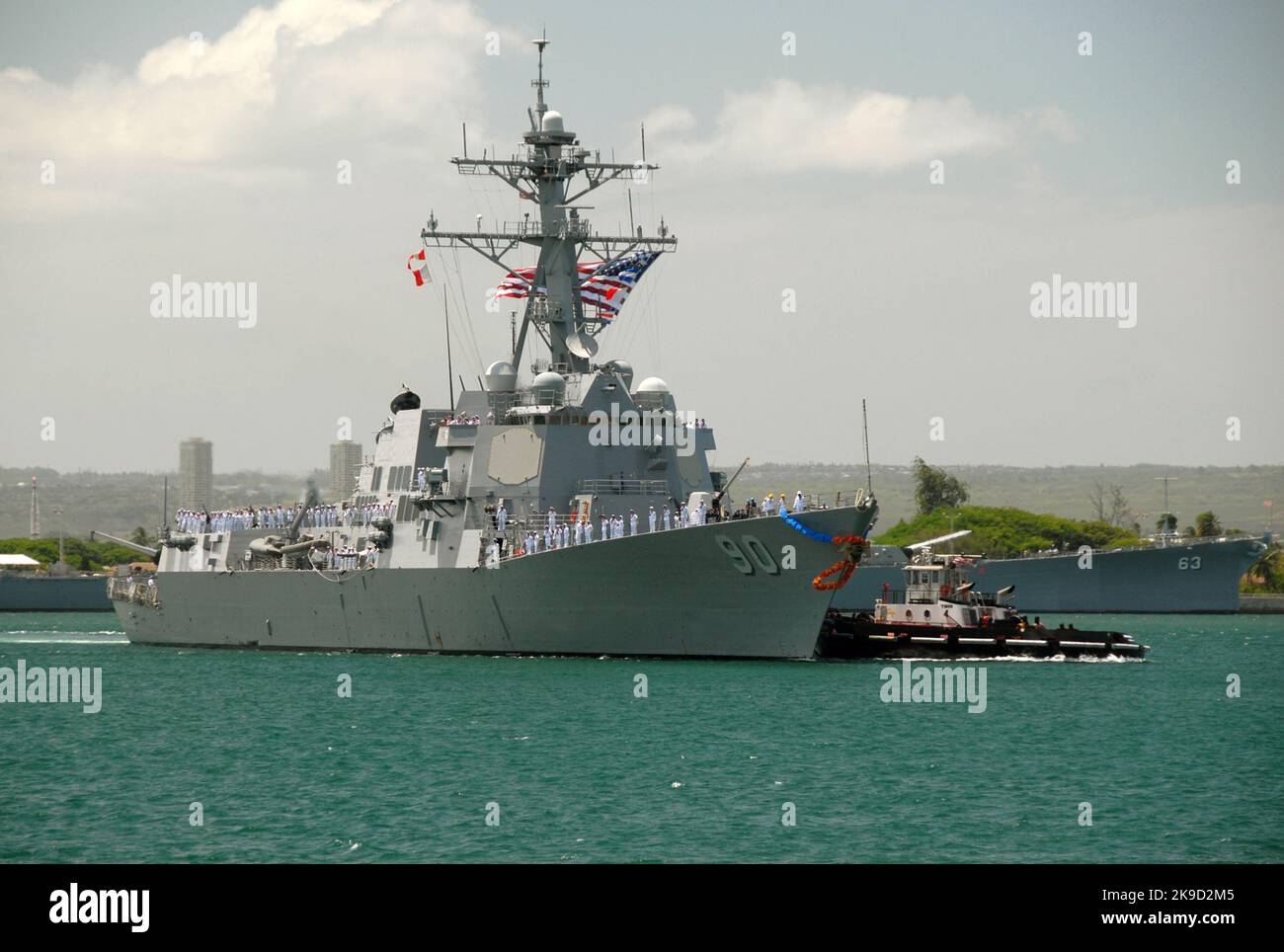 Uss chafee ddg 90 hi-res stock photography and images - Alamy