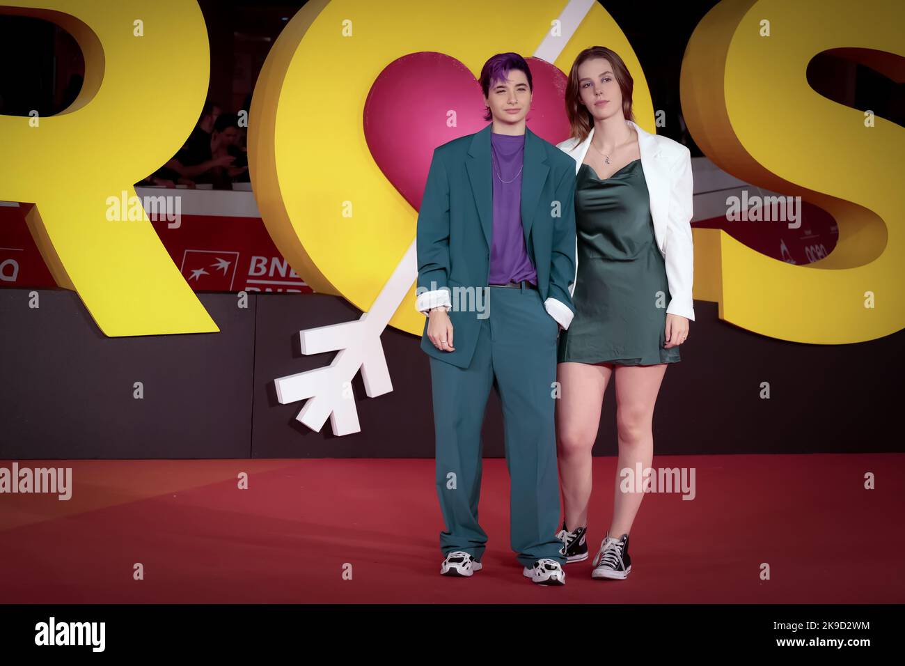 Rome Italy - October 22, 2022: Italian youtuber Charlie Moon, stage ...