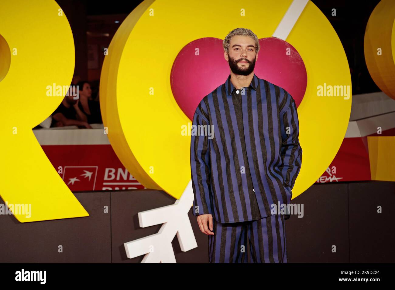 Rome Italy - October 22, 2022: Lgbtqi activist Francesco Cicconetti ...