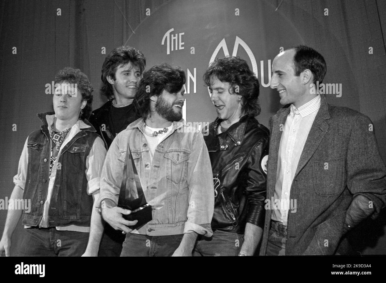 John Cougar Mellencamp at the 1983 American Music Awards on January 17 ...