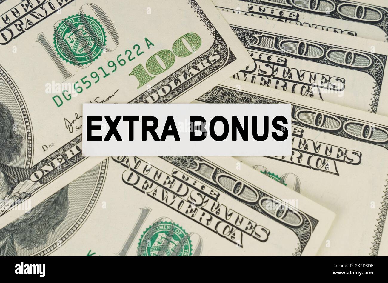 Business concept. On the dollars lies a paper plate with the ...