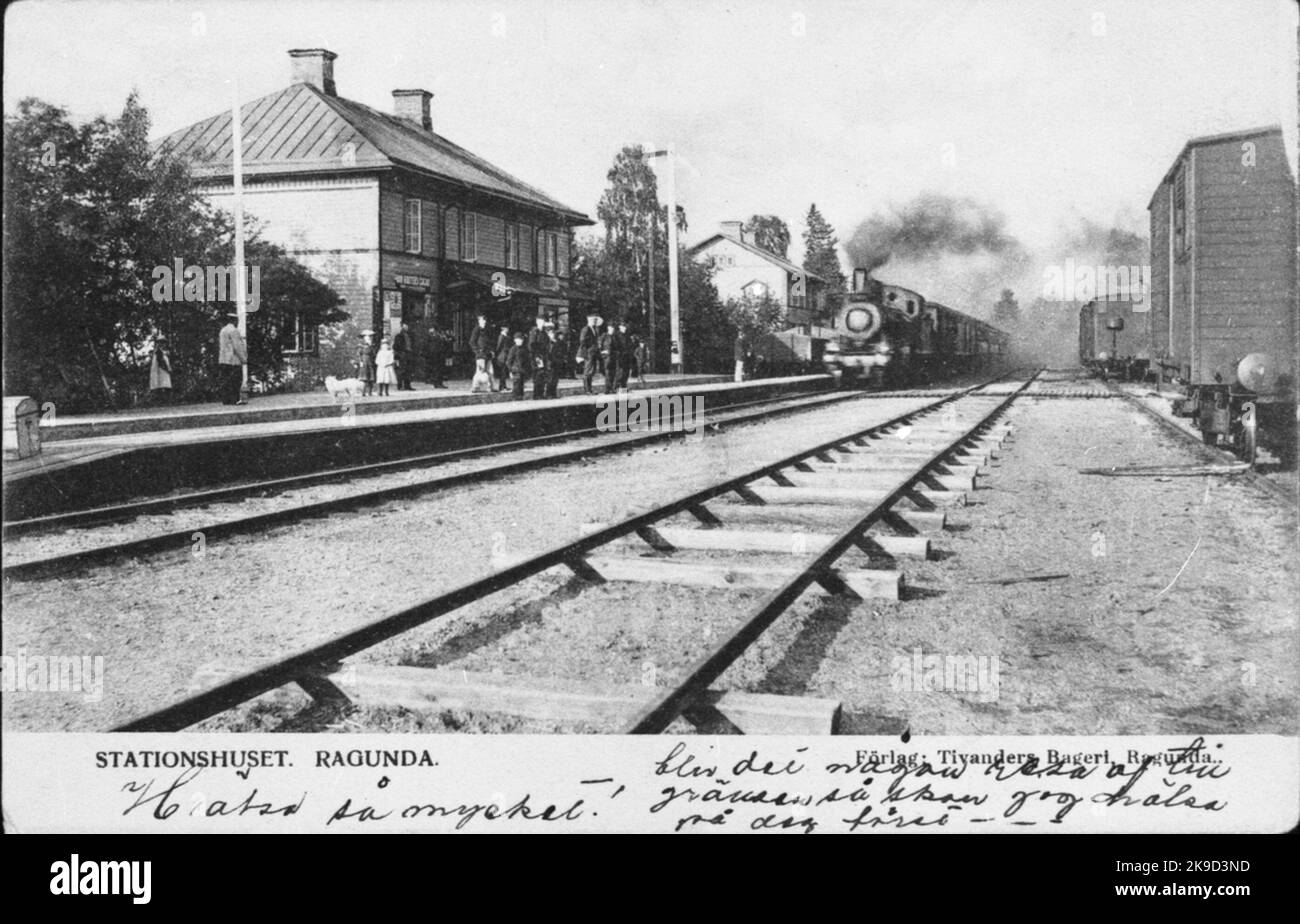 The station in the picture is being built a new track that will be the ...