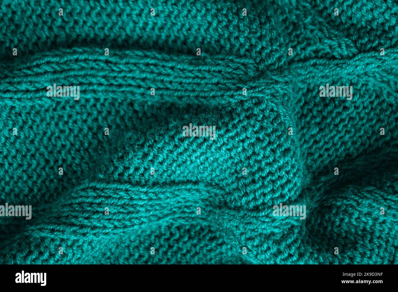 Handmade knit background with macro weave threads Stock Photo - Alamy
