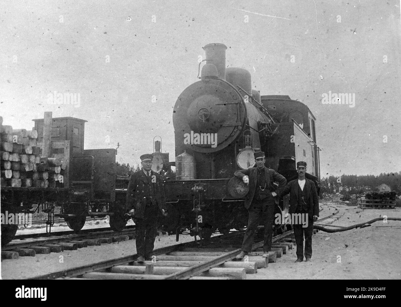 East Coast Line, OKB. Randing train at the future railway yard in ...