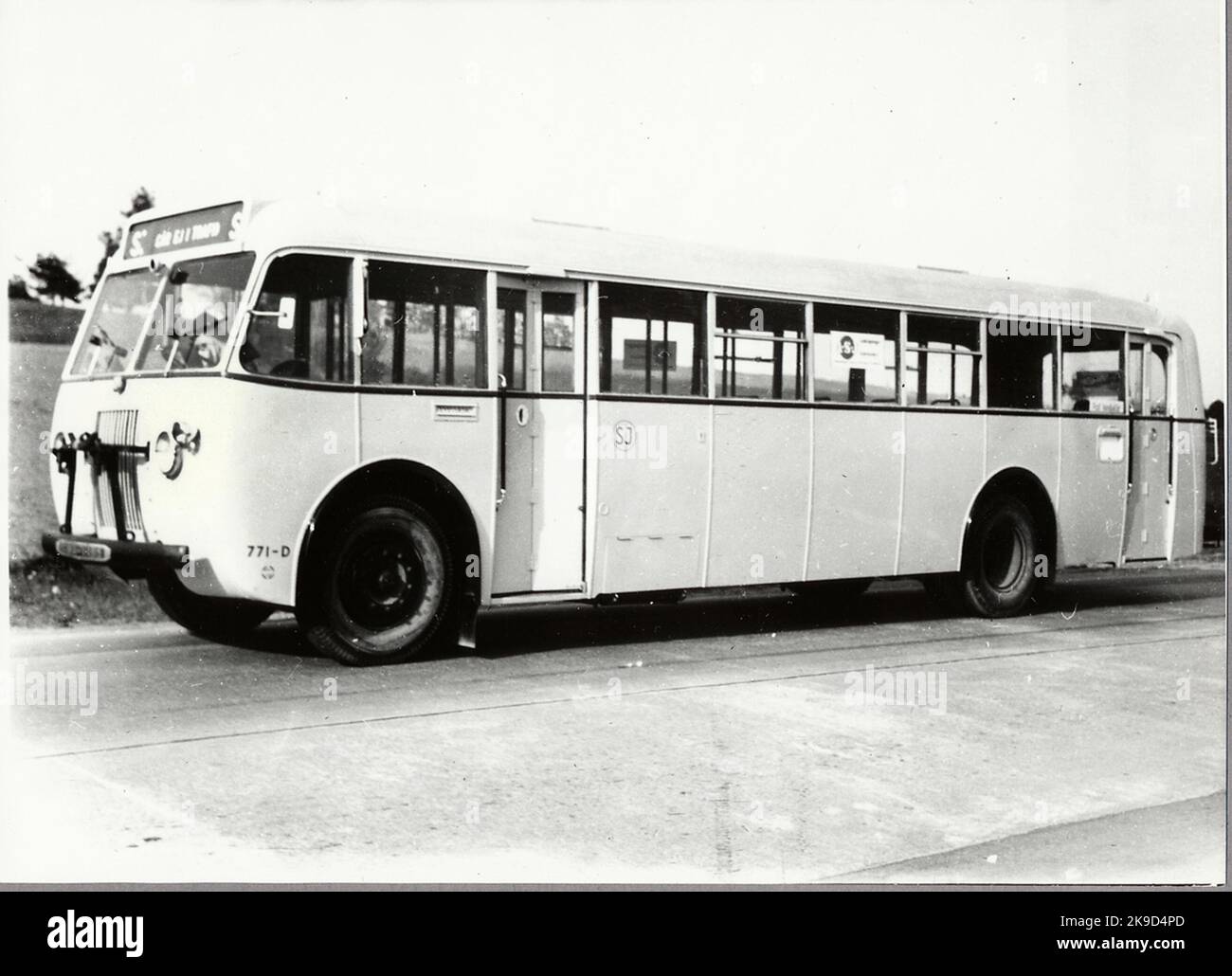 The State Railways, SJ Bus 771-D after body change in 1949 Stock Photo ...