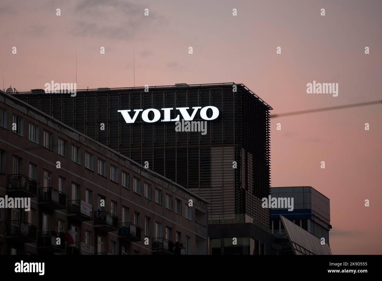 Volvo signage hi-res stock photography and images - Alamy
