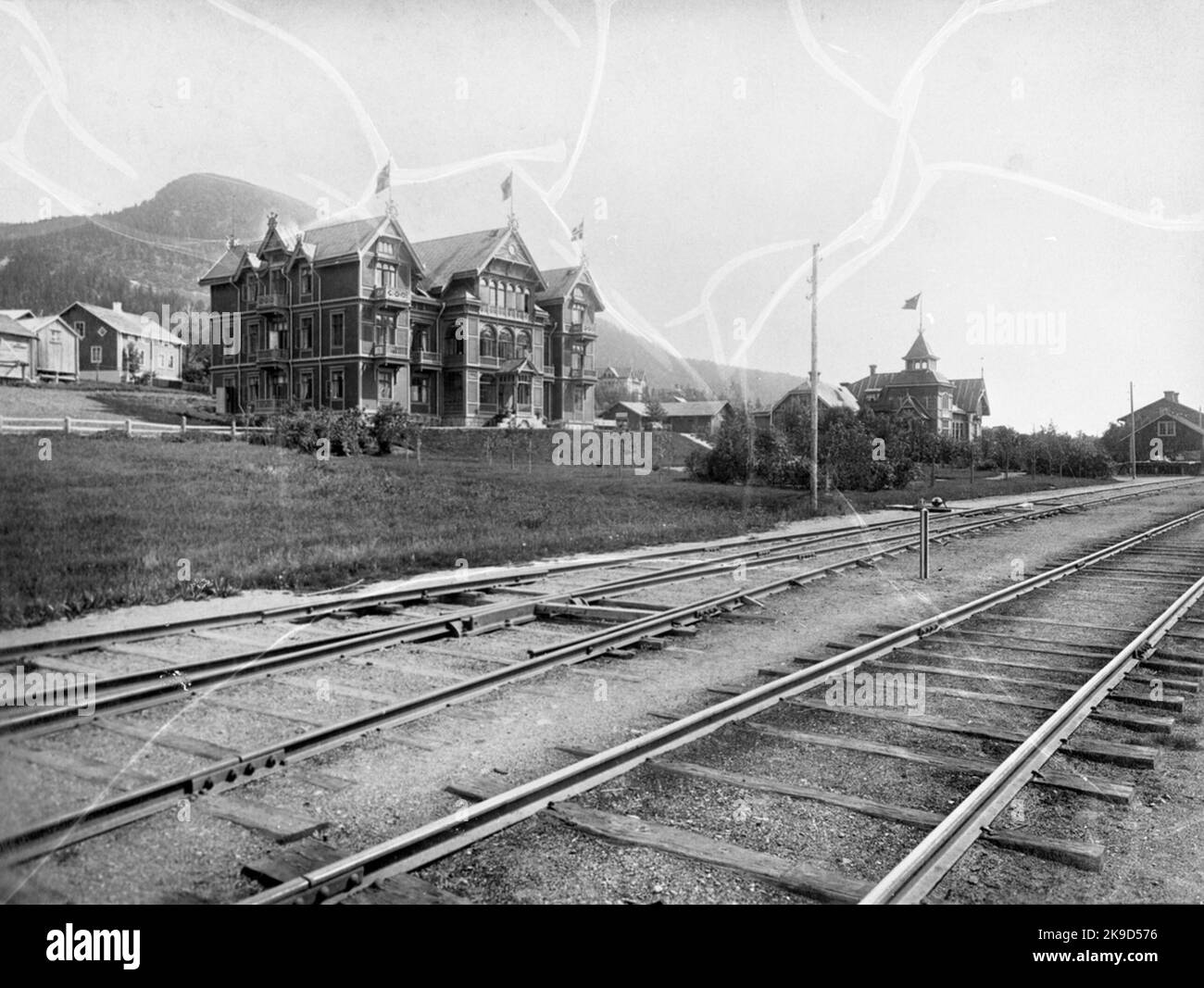 Ore railway station Black and White Stock Photos & Images - Alamy