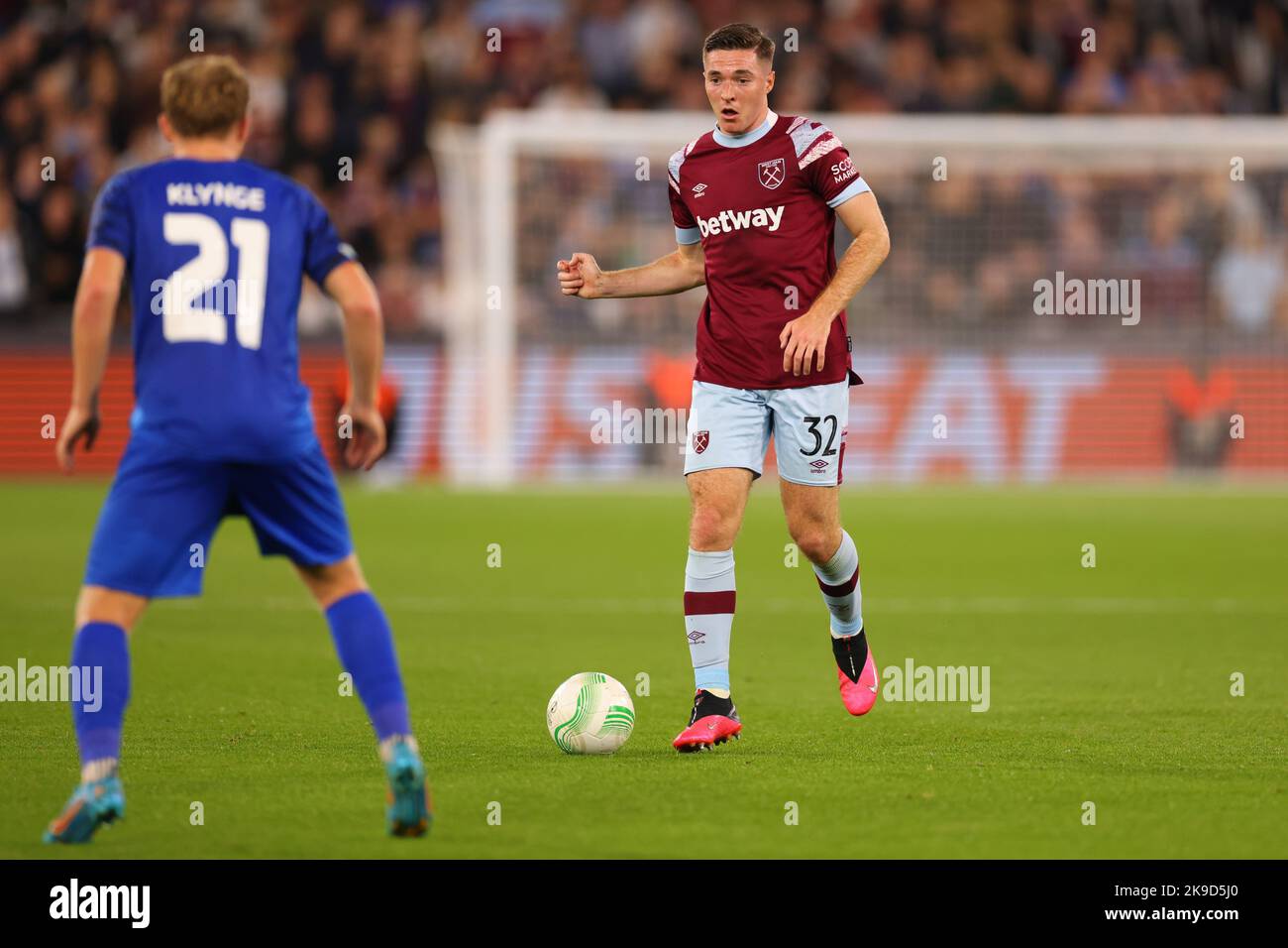 London Stadium, London, UK. 27th Oct, 2022. Europa Conference League ...