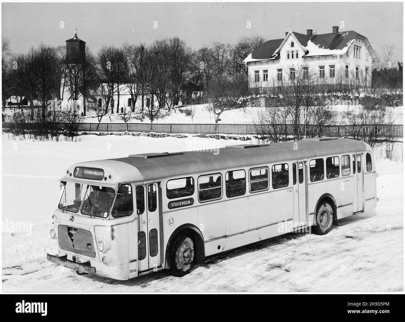 State Railways, SJ Bus 2646 Stock Photo - Alamy