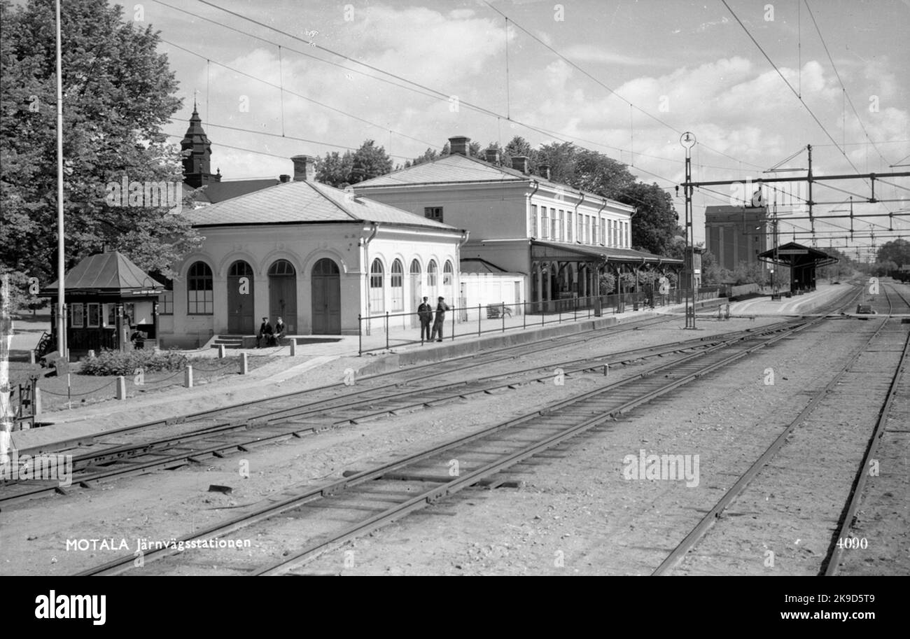 Motala station Black and White Stock Photos & Images - Alamy