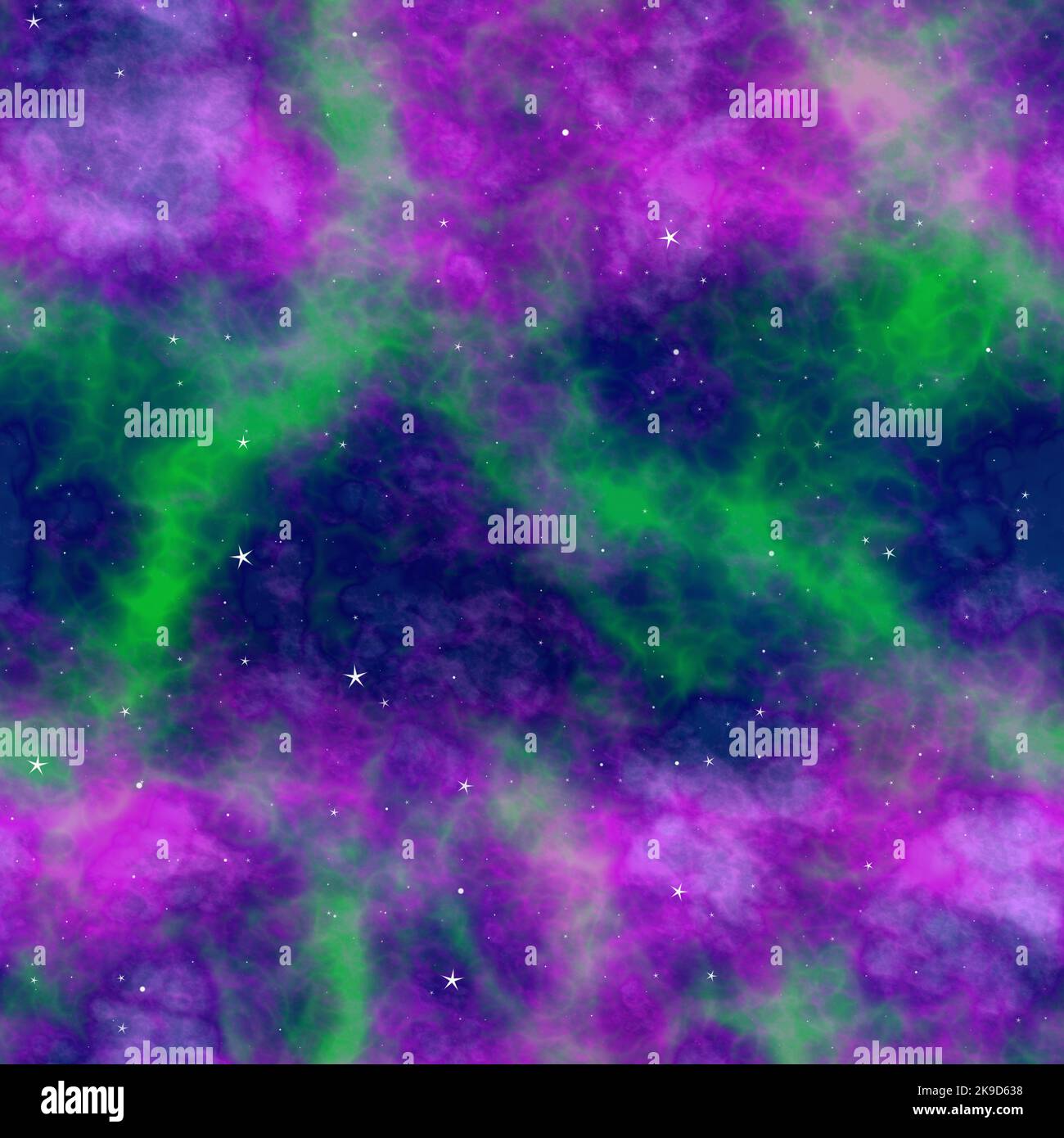 Glowing deep space galaxy stars. Seamless space background texture ...
