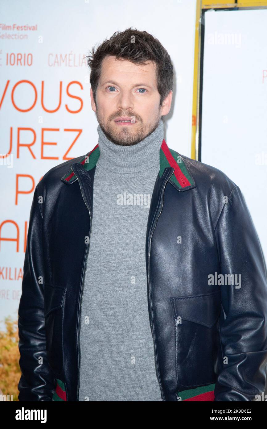 Pierre Deladonchamps attending the Vous N'Aurez Pas Ma Haine Premiere ...