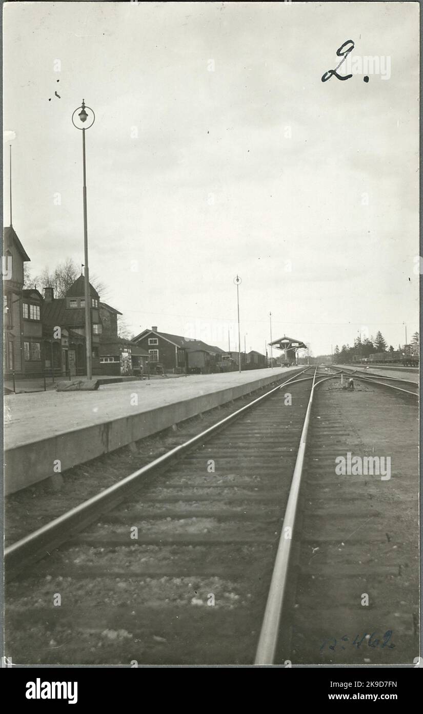 View of Storvik station Stock Photo - Alamy