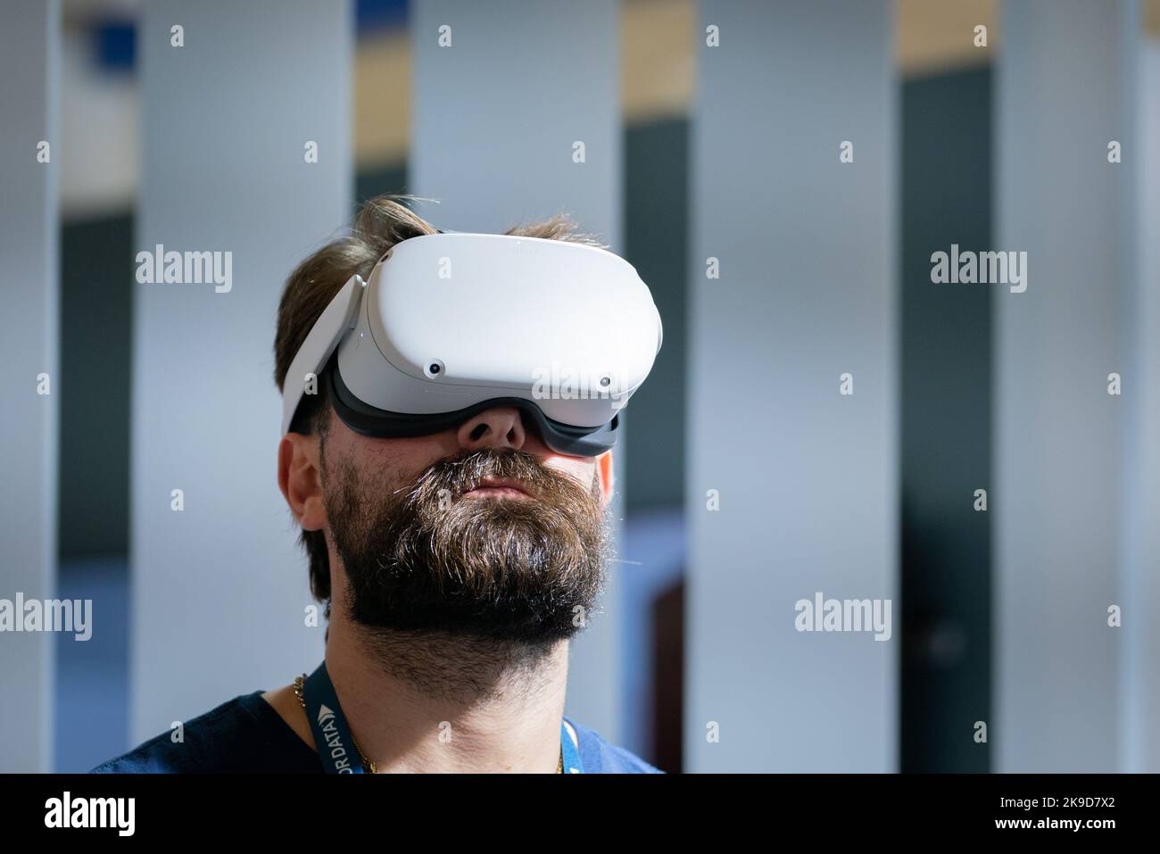 Meta stand hi-res stock photography and images - Alamy