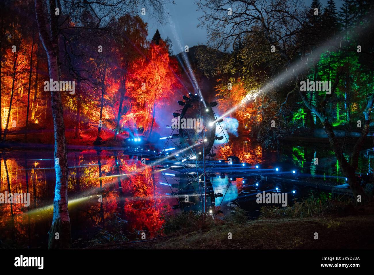 The Enchanted Forest, Faskally Forest, Pitlochry, Perthshire, Scotland ...