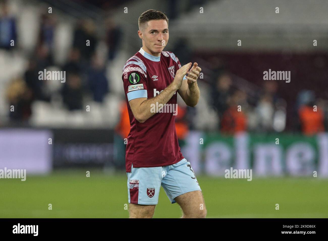 London, UK. 27th Oct, 2022. Conor Coventry #32 of West Ham United ...