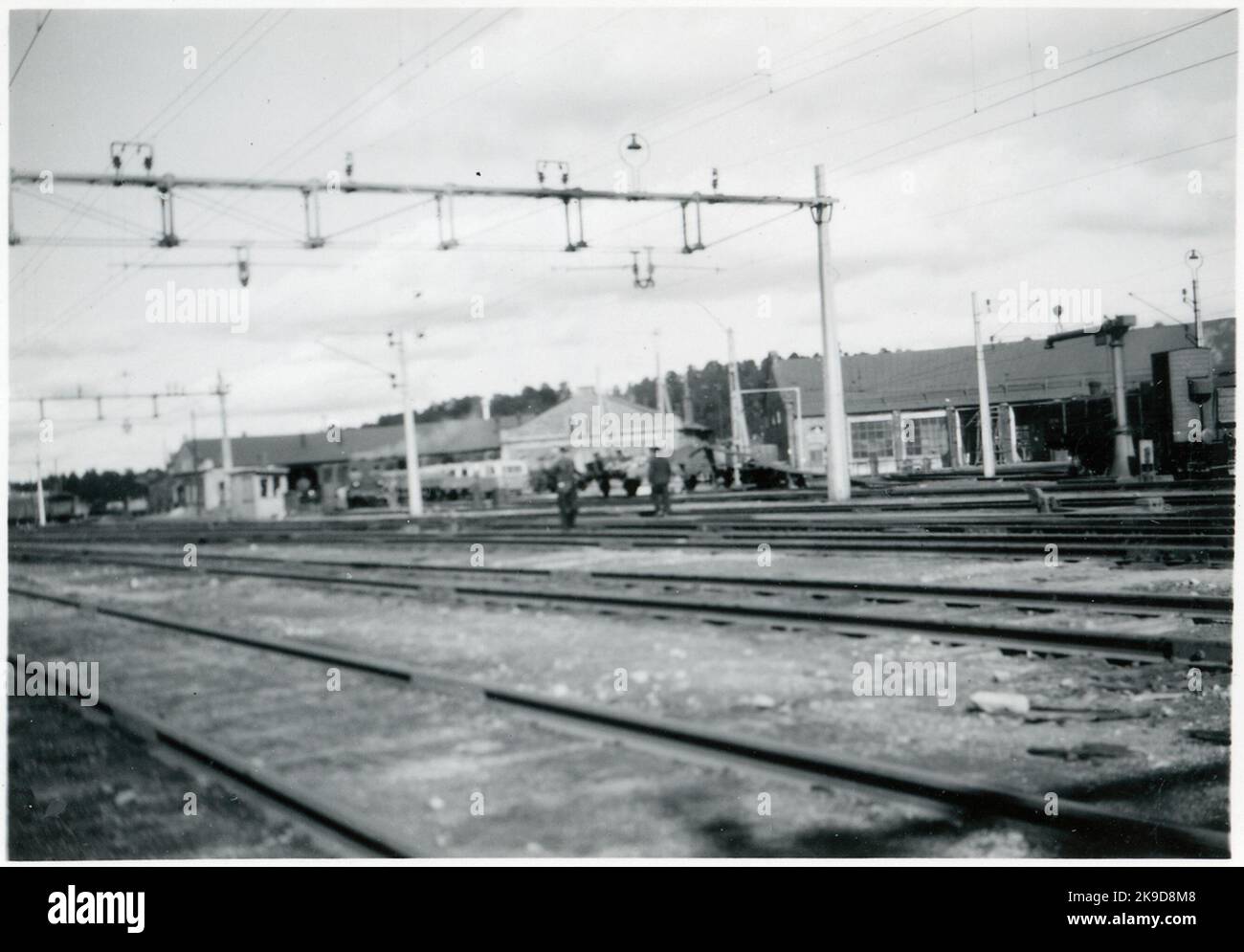 Bangård and Lokstal in Falun Stock Photo - Alamy