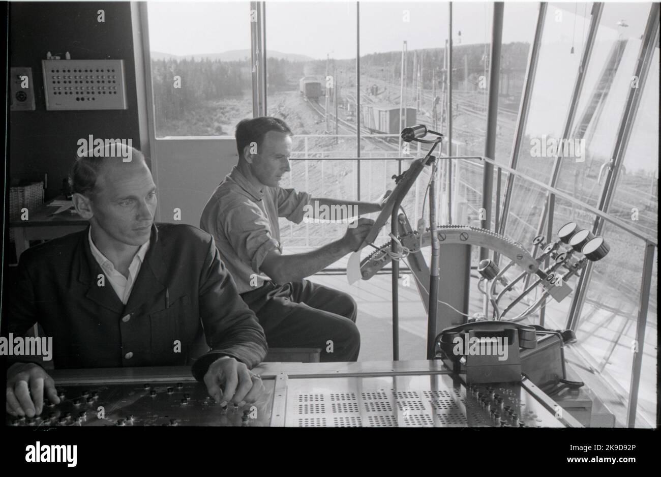 Balk braking and automatic switchboard operated from the ranger tower ...
