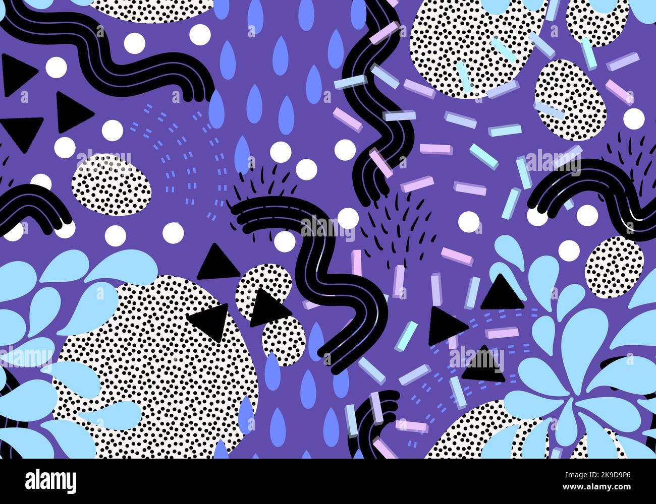 Abstract floral seamless ethnic ornaments pattern for fabrics and ...