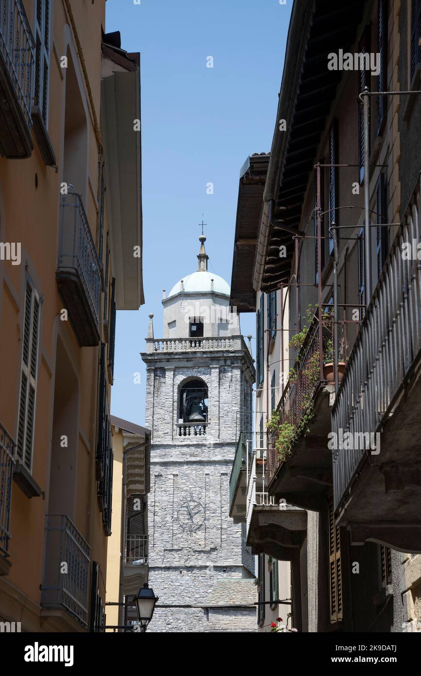 Basilica of St. Giacomo (Chiesa prepositurale di San Giacomo), Bellagio ...