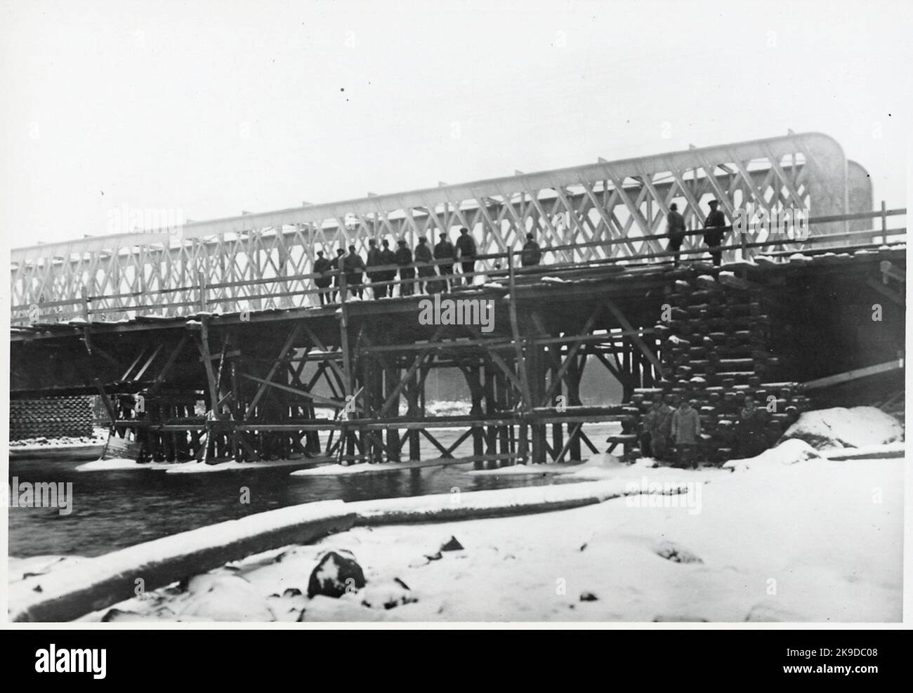 Bridge over Ljungan at Parteboda Stock Photo - Alamy