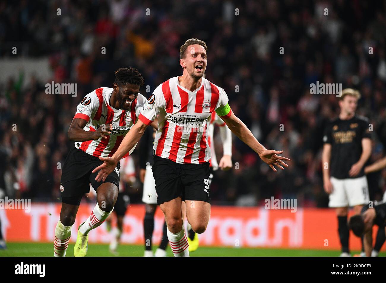 NETHERLANDS, EINDHOVEN - OCTOBER 27, 2022: Luuk de Jong. The match of ...