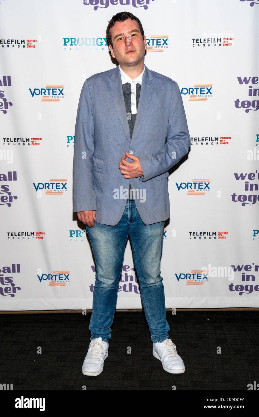 Toronto, Canada. 13th Oct, 2022. Michael Boland attends the “We're All ...