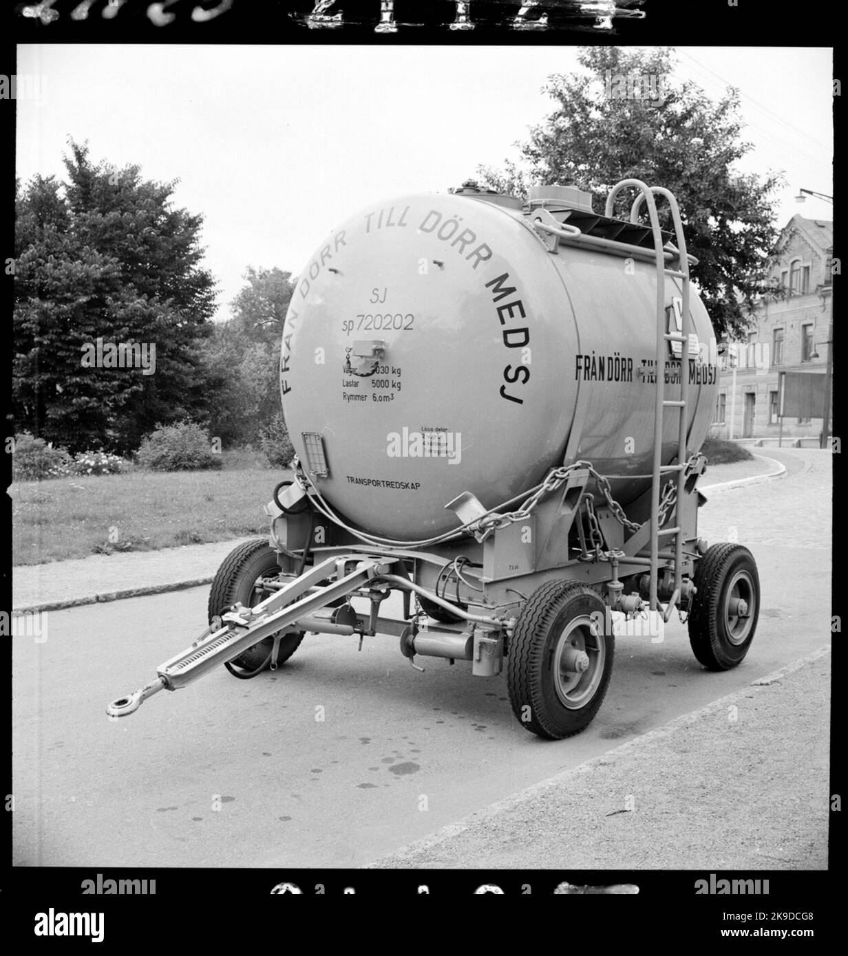 State Railways, SJ SP 720202. Roll Tank Stock Photo - Alamy