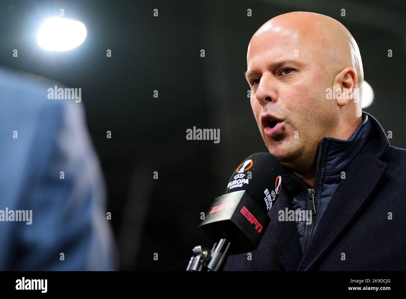 Graz - Feyenoord coach Arne Slot during the match between SK Sturm Graz ...