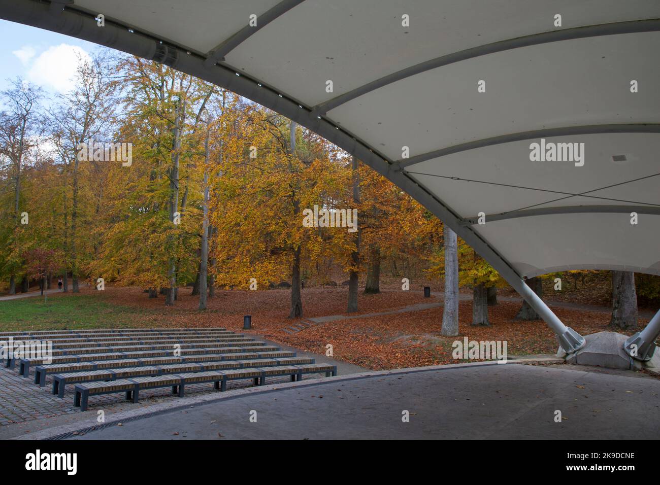 Orana Amphitheater in Orunia Park Gdansk - Amfiteatr Orana, Park ...