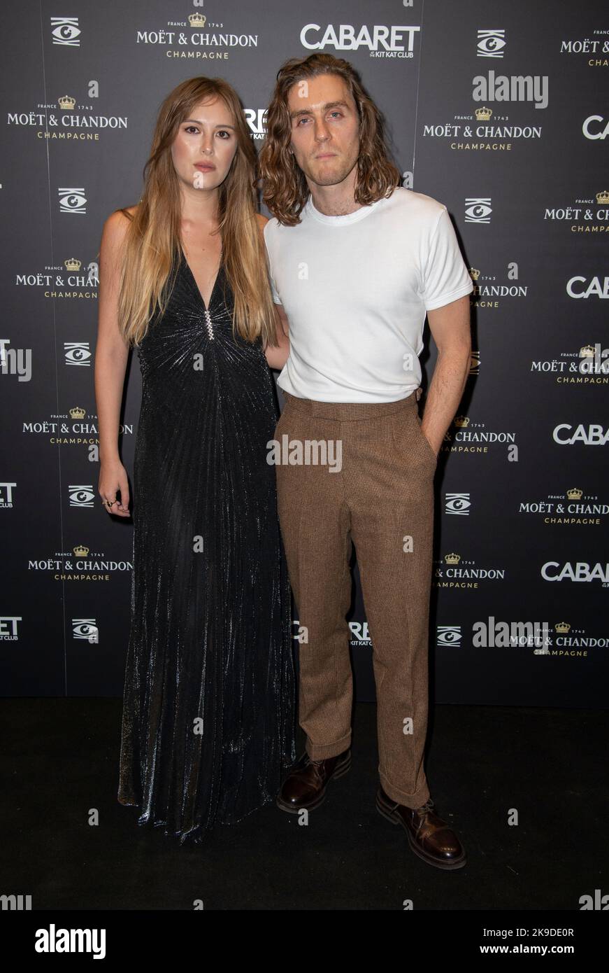 London, UK. 27th Oct, 2022. Hanako Footman (L) and Jack Farthing attend ...