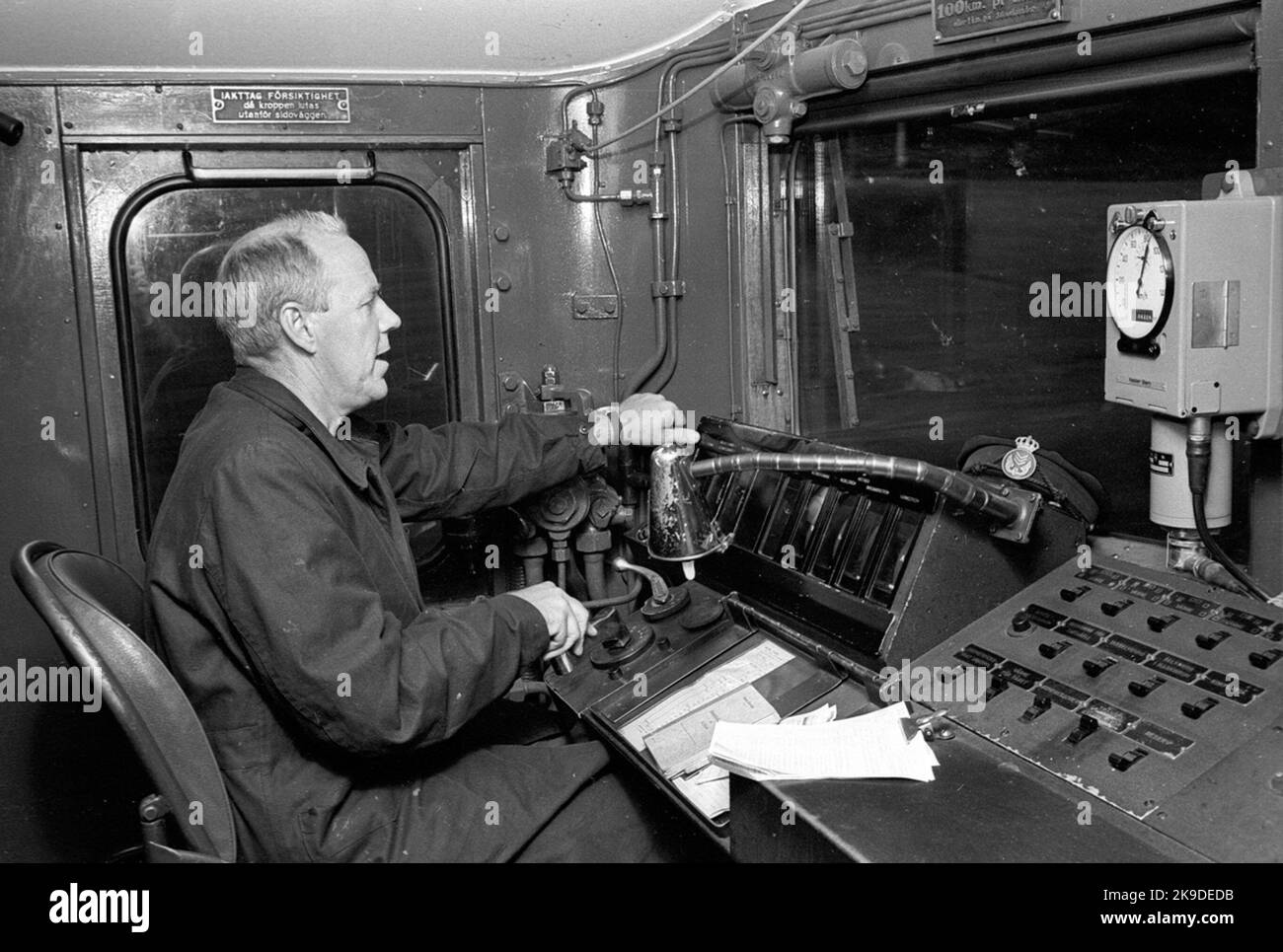 The north arrow. Central Station - Narvik Stock Photo - Alamy